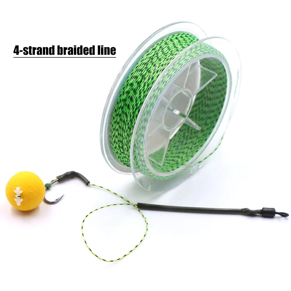 20m Carp Fishing Accesories Fishing Hook Line Hair Rig Making Soft ...