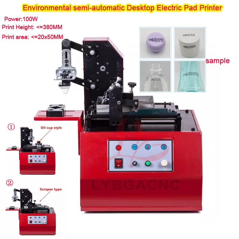 Environmental-semi-automatic-Desktop-Electric-Pad-Printer-Ink-Printer ...