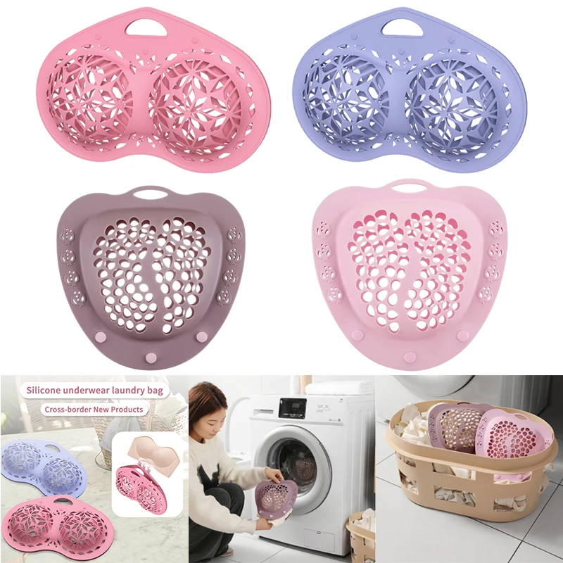 Bra-Washing-Bag-Silicone-Mesh-Lingerie-Bag-Anti-Deformation-Washing-Bag ...