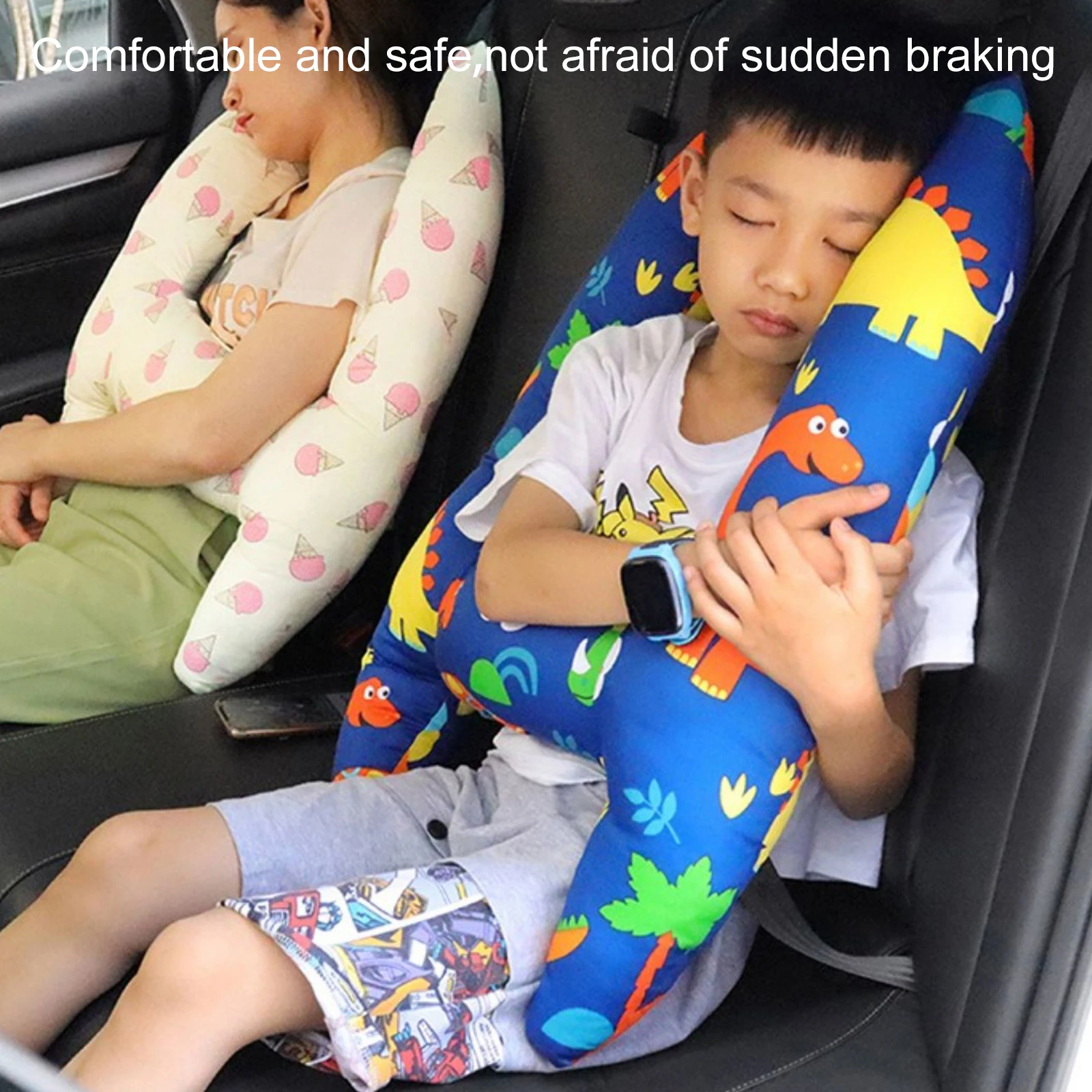 Child-Car-Seat-Headrest-Sleeping-Head-Support-Children-Nap-Shoulder ...