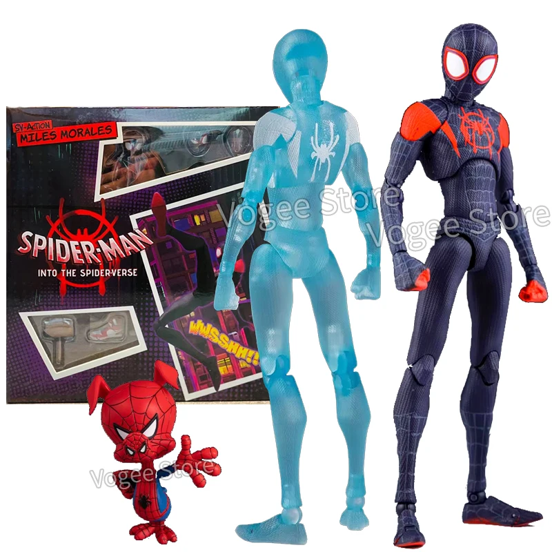 Figura-de-acci-n-Sentinel-Sv-Miles-Morales-spider-gwen-Invisible-Spider ...
