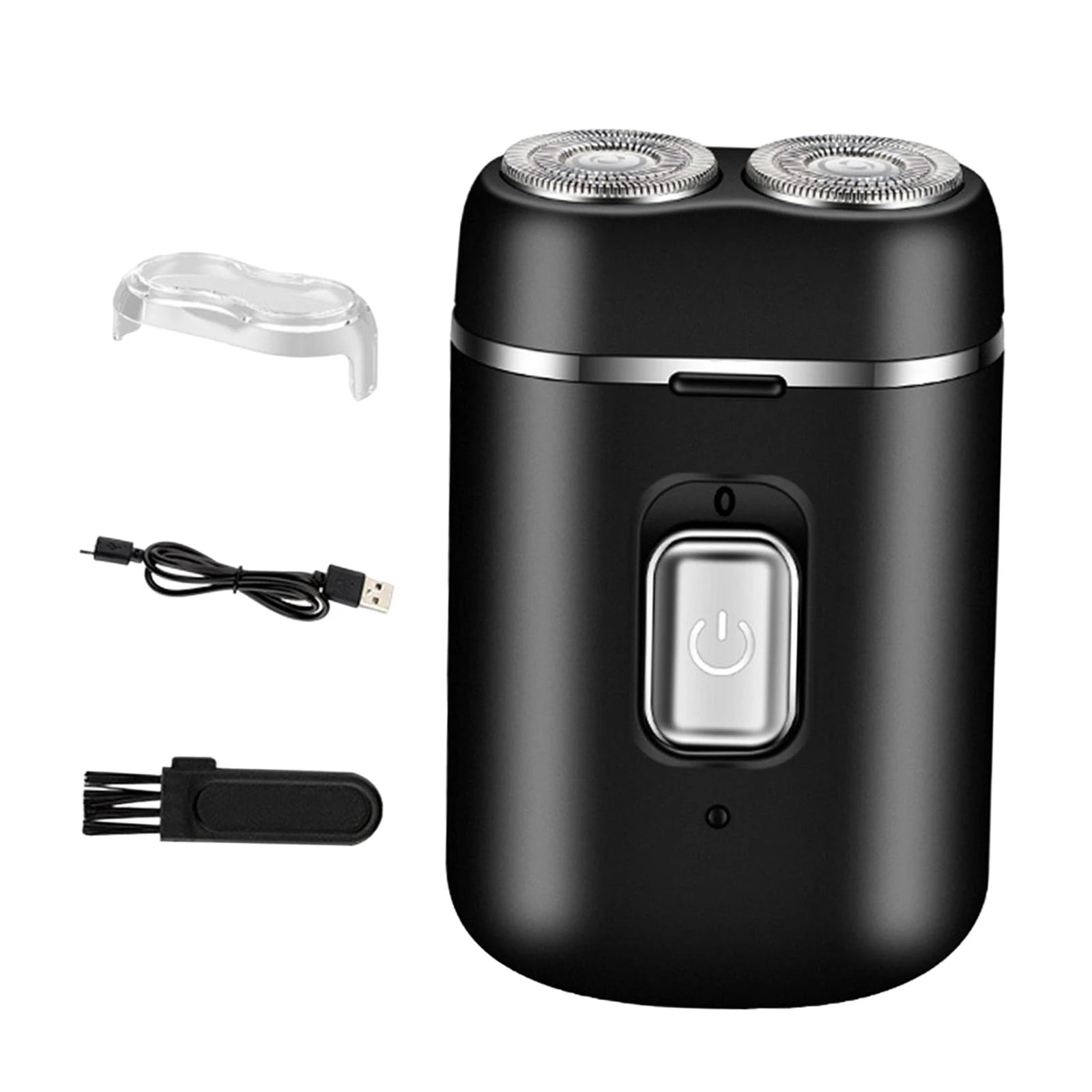 Men's Shaver Cleaning Quick Clean Wet Dry Cordless Electric Face ...