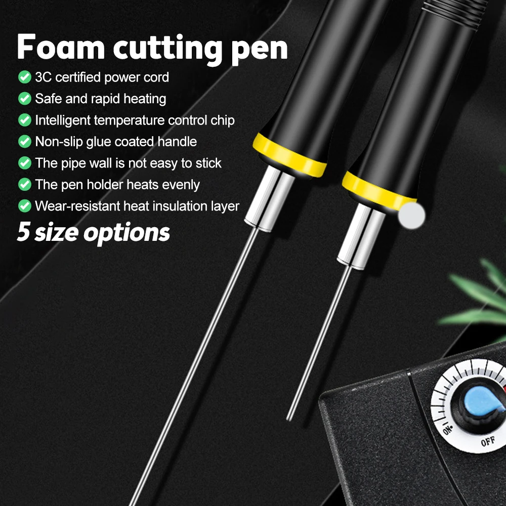 Professional Foam Cutter Portable 15W Electric Heating Pen 7/10/15/20 ...