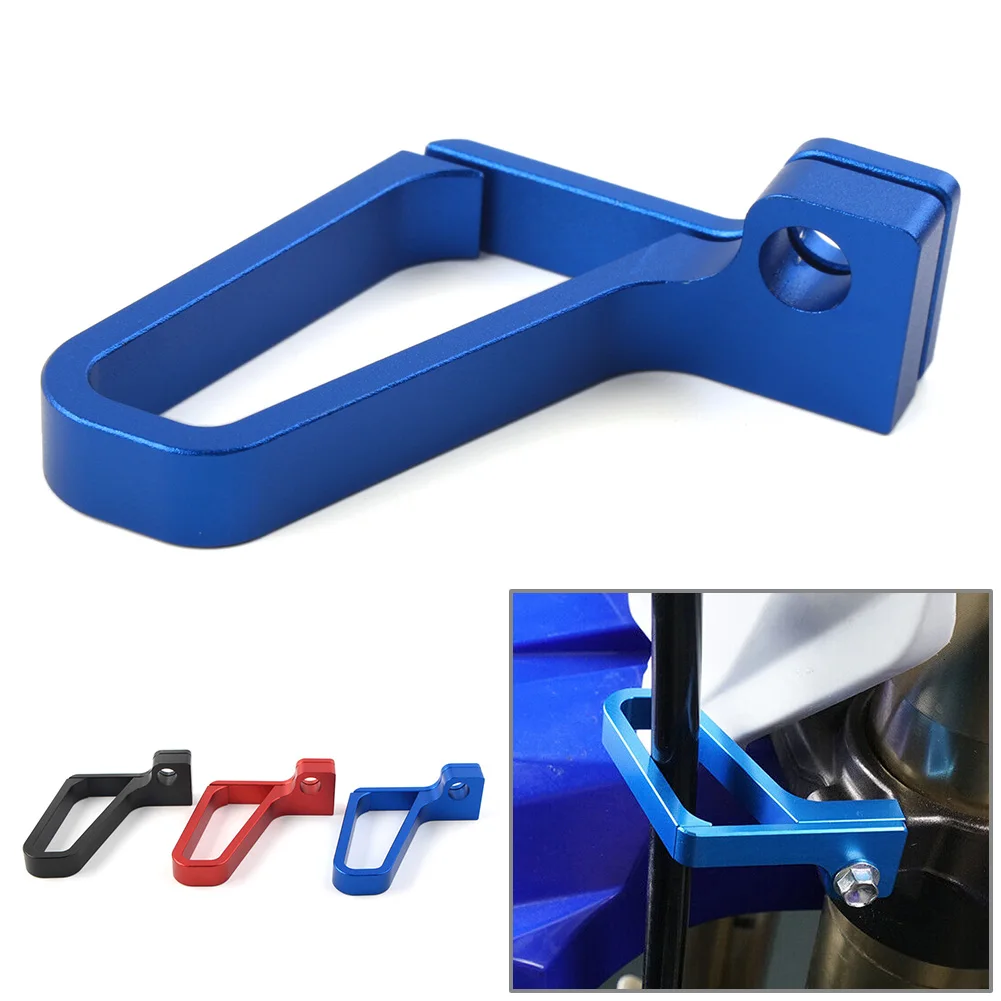 CNC-Motorcycle-Brake-Line-Hose-Clamp-Cable-Guide-For-Yamaha-YZ125-250 ...