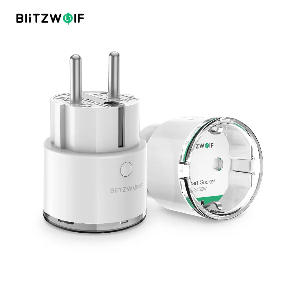 BlitzWolf-BW-SHP6-Pro-15A-3450W-WiFi-Smart-Plug-Wireless-Power-Socket ...