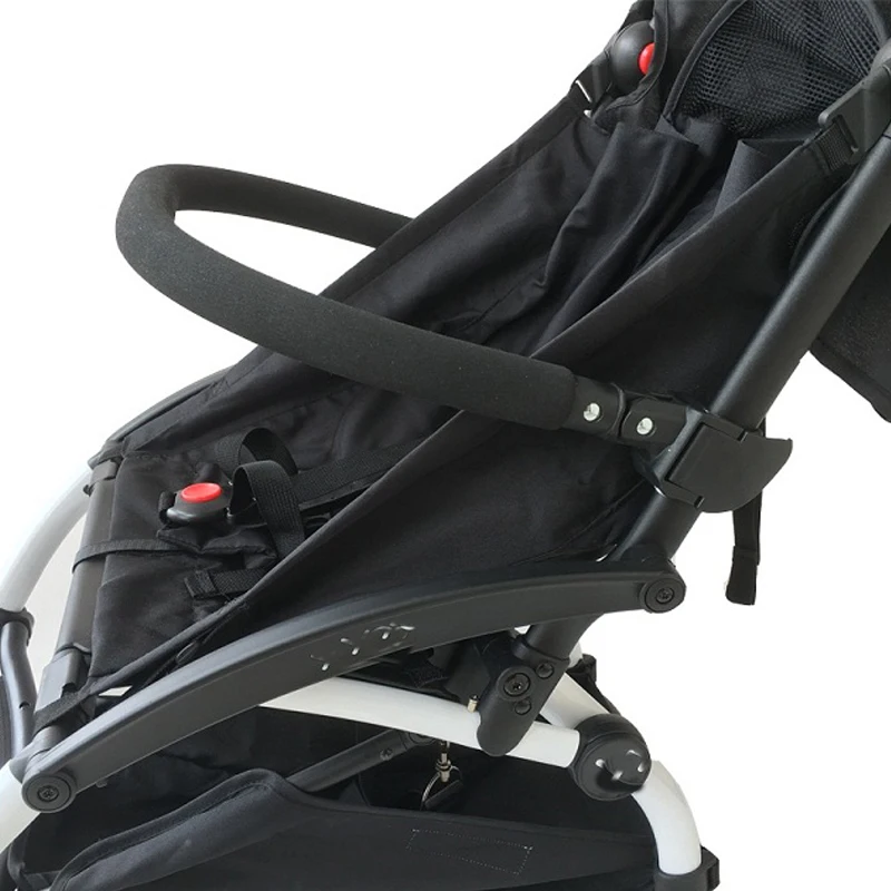 MomTan-Baby-Stroller-Accessories-PU-leather-or-EVA-handrest-Bumper-Bar ...