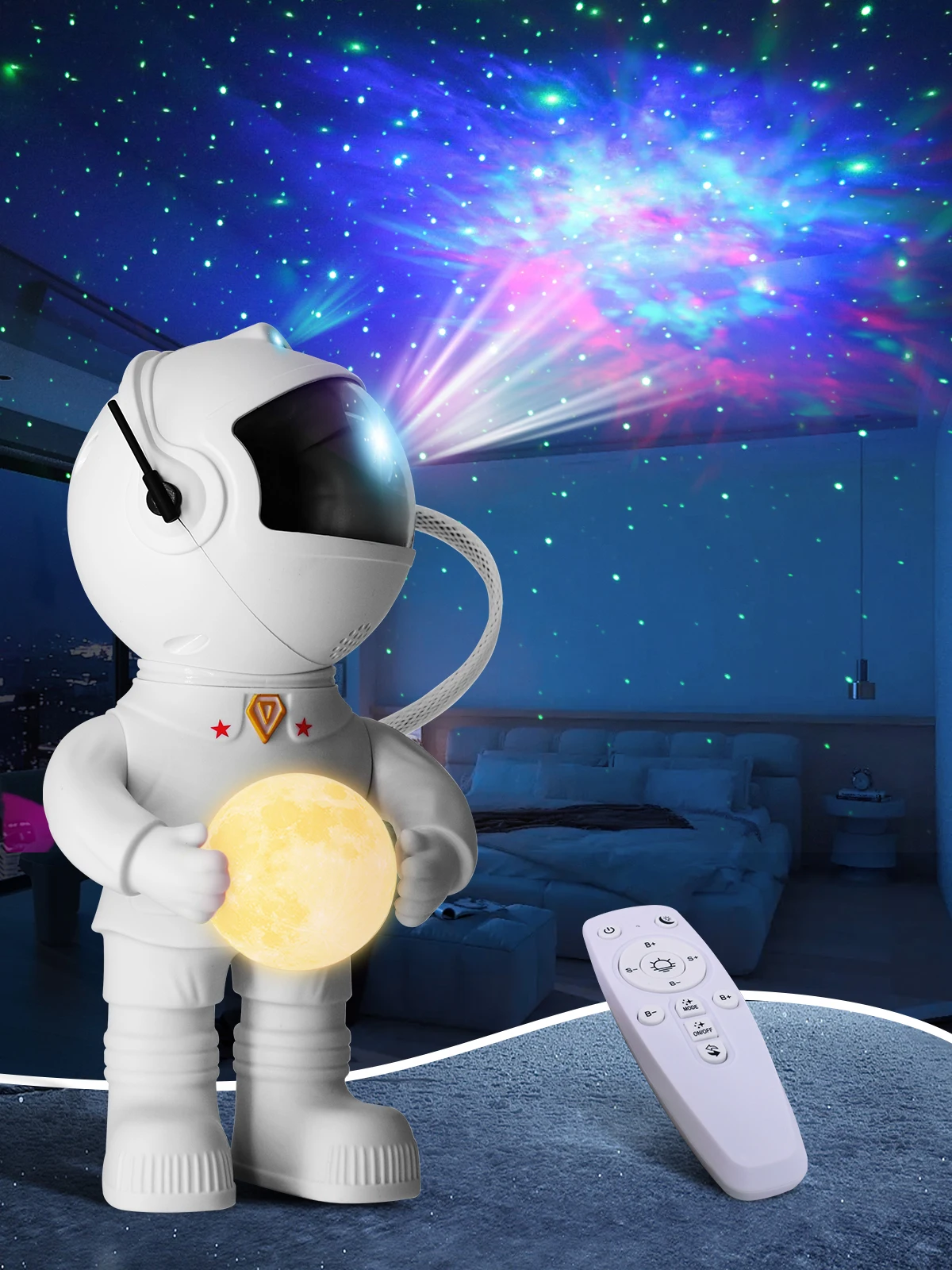 Astronaut-Galaxy-Star-Projector-Spaceman-Starlight-Night-Light-Northern ...