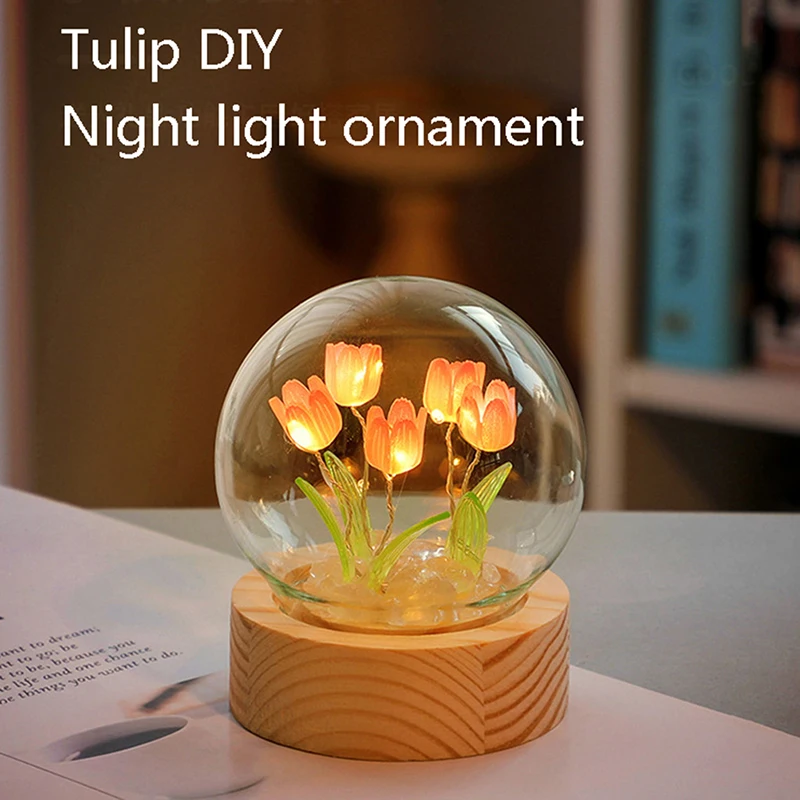 Tulip-Night-Lights-Diy-Material-Package-Creative-Night-Lamp-Home ...