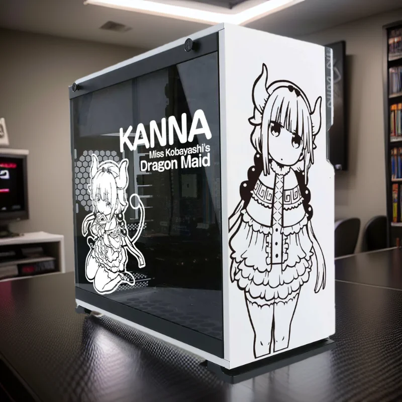 Dragonmaid Anime Stickers for PC Case,Cartoon Graffiti Decor Decals for ...