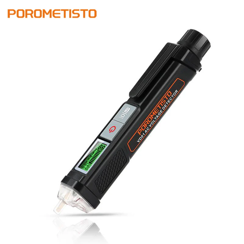 Non-Contact Voltage Detector Electrical Pen 12-1000V AC Voltage Tester ...