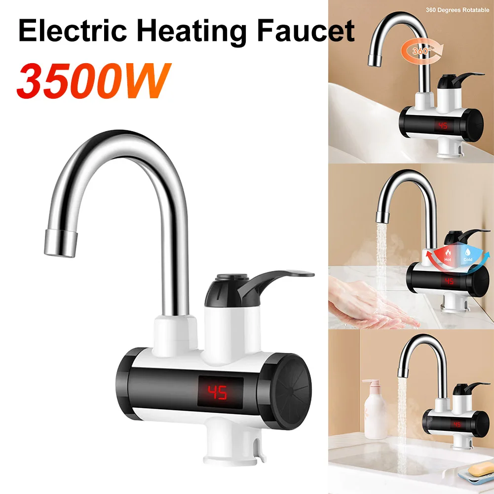 Electric-Kitchen-Hot-Water-Heater-Faucet-Tankless-Instant-Hot-Water ...