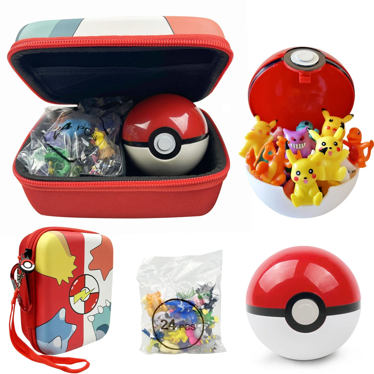 Pikachu Pokemons Pokeball | Pokeball Toys Figures | Pokemon Toys ...