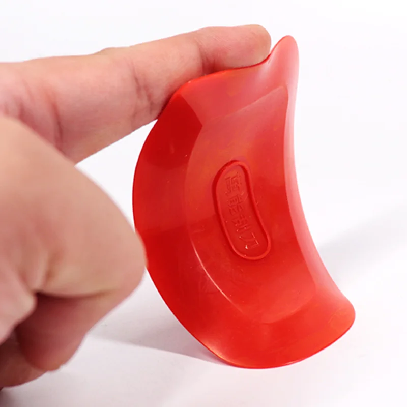 Red Plastic Putty Scraper