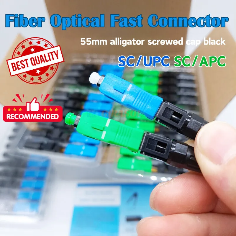 Fiber-Optic-SC-APC-UPC-Fast-Connector-Embedded-Fiber-Quick-Cold ...
