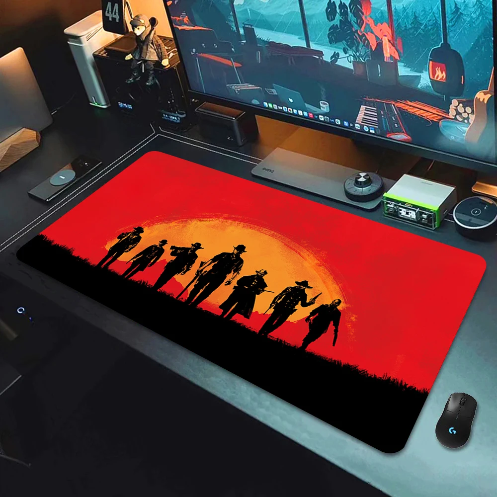Red-Dead-Redemption-2-Mouse-Pad-Large-Computer-Gaming-Accessories ...
