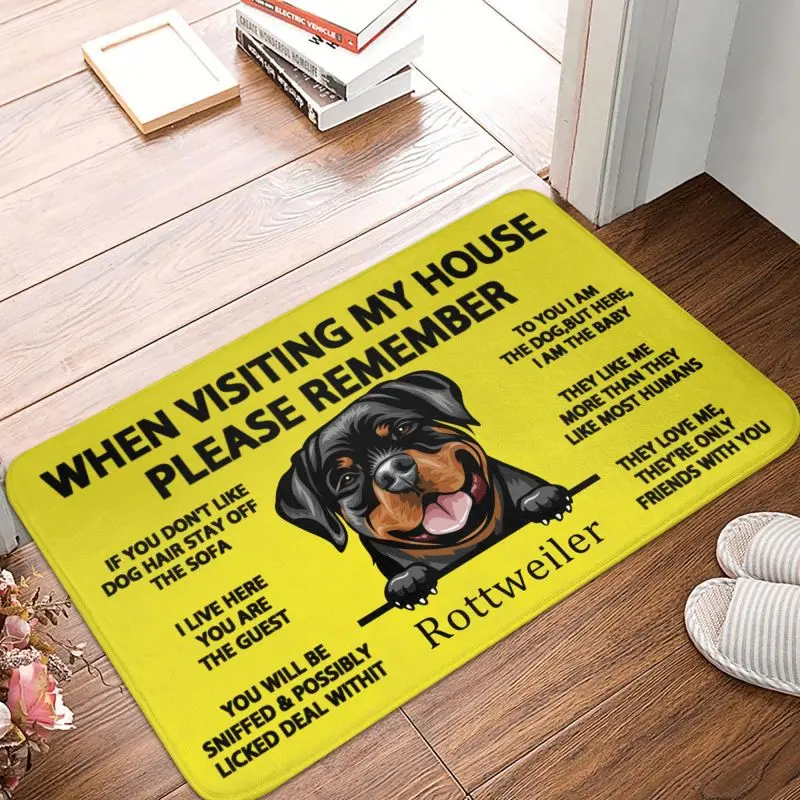 Rottweiler-Dog-Front-Door-Floor-Entrance-Mats-Indoor-Pet-Animal ...