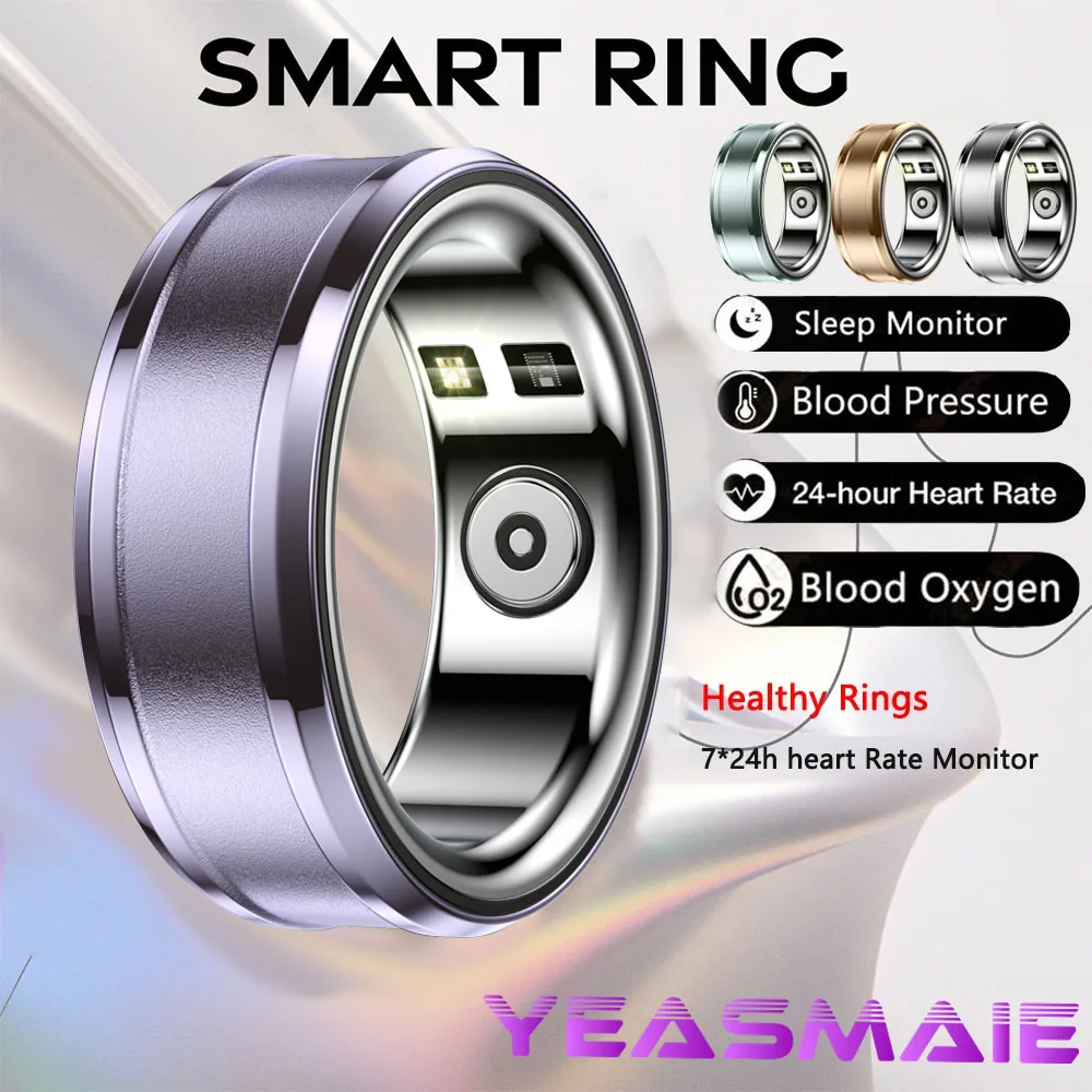 Samrt-Ring-Body-Temperatyre-Measurement-Blood-Oxygen-Monitoring-Heart ...