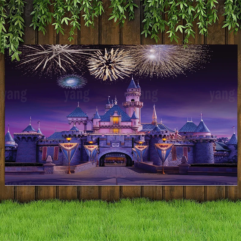 Cinderella Castle Backdrop