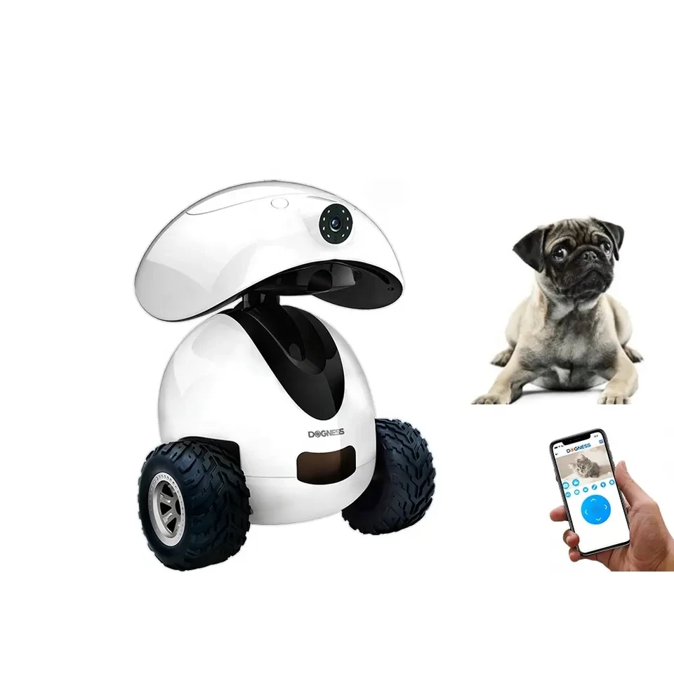 Intelligent-Pet-Companion-Robot-With-Camera-For-360-Degree-Movement ...