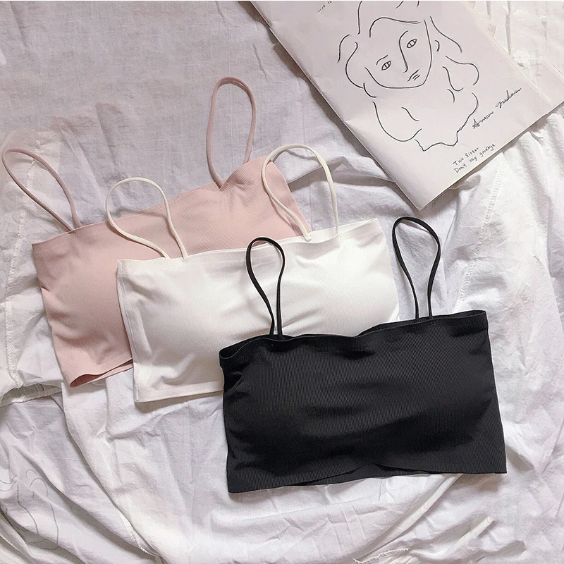 Summer Sexy Bras For Women Top Women 2023 Ice Silk Seamless Lingerie ...