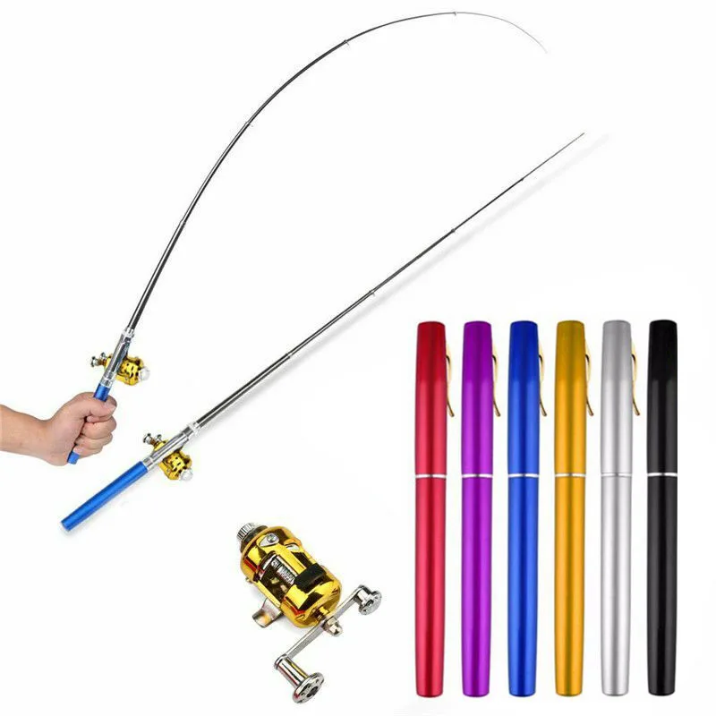 Pocket Telescopic Mini Fishing Rod Pole Pen | Portable Telescopic ...