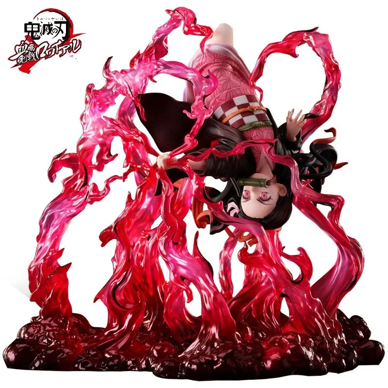 Demon-Slayer-Anime-Figura-Modelo-Bonecas-Estatueta-Nezuko-Kamado ...