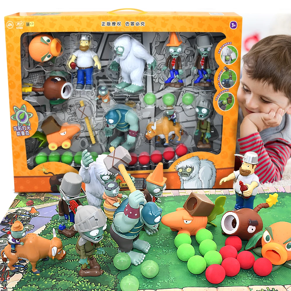 Plants-VS-Zombies-2-PVZ-Toy-Sound-Light-Dark-Ages-Gargantuar-Yeti-Dave ...