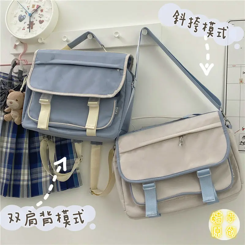 Japanese-College-Style-Vintage-Schoolbag-Female-Cute-Girl-Student ...