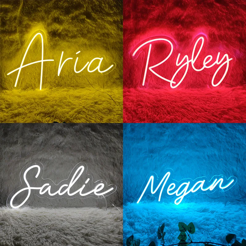 Custom LED Neon Name Sign – About Cozy Living