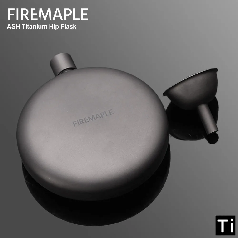 Fire-Maple-ASH-Titanium-Hip-Flask-Set-with-Funnel-Pocket-Wine-Bottle ...