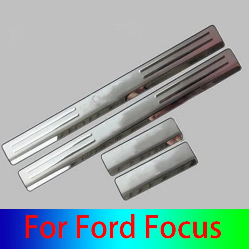 steel Door Sill Plate Door Scuff Cover Kick Step Trim Protector Molding ...