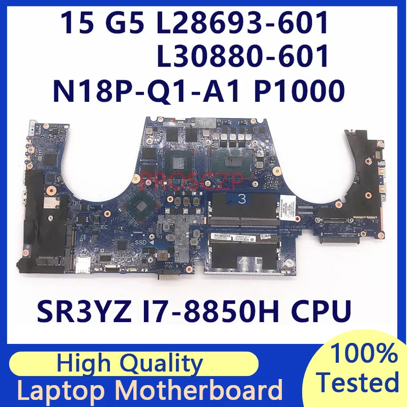 L28693-601 L30880-601 Mainboard For HP ZBOOK 15 G5 Laptop Motherboard ...