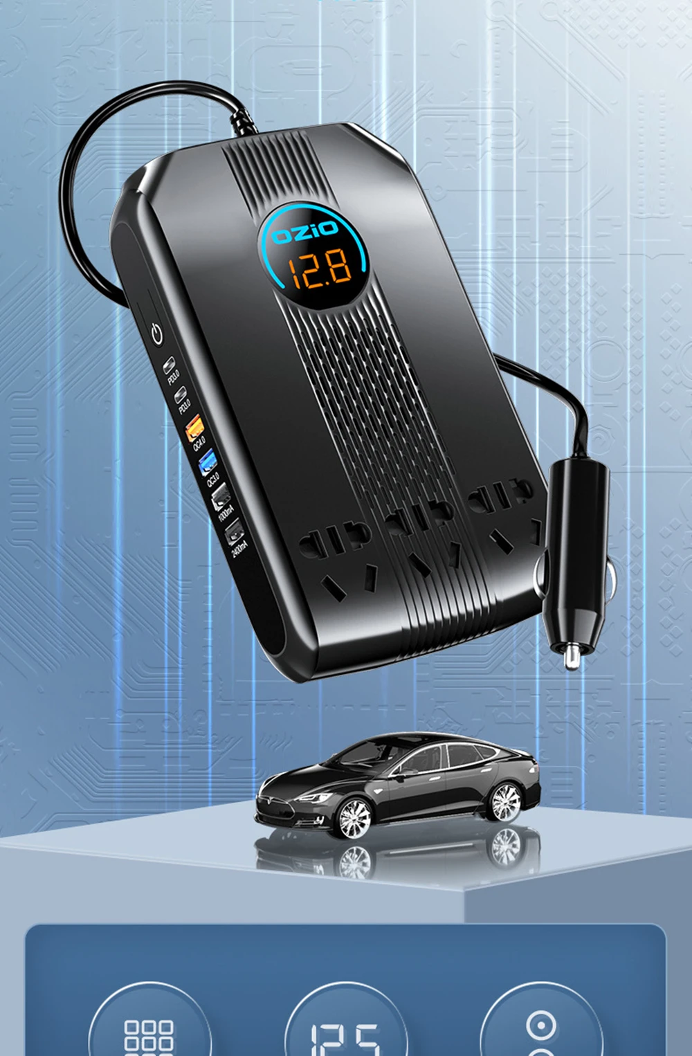 Generic Pure Sine 12v 220v 300W Universal Pure Sin Wave Charger ...