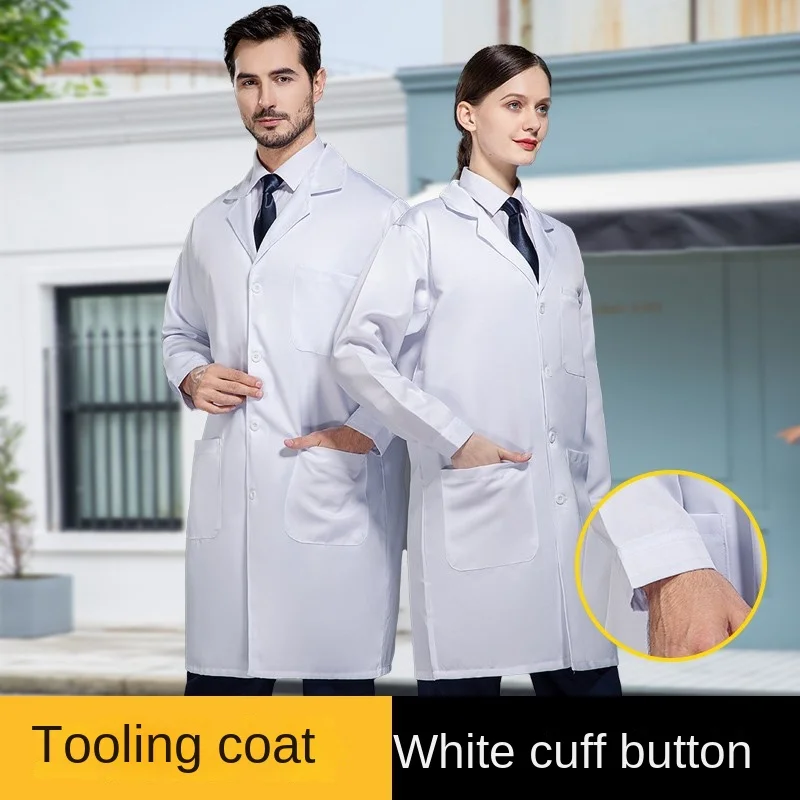 Summer-Laboratory-Long-Sleeve-Gown-Work-Clothes-Food-Factory-Work ...