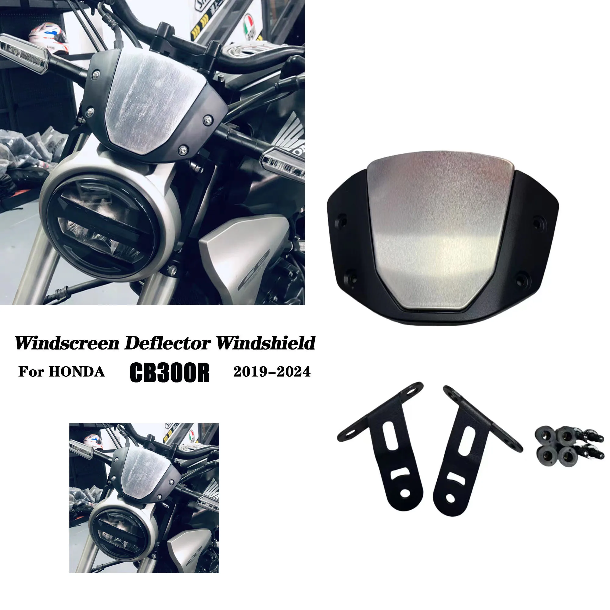 For HONDA CB300R CB150R 2019-2024 Windshield cb300r Motorcycle ...