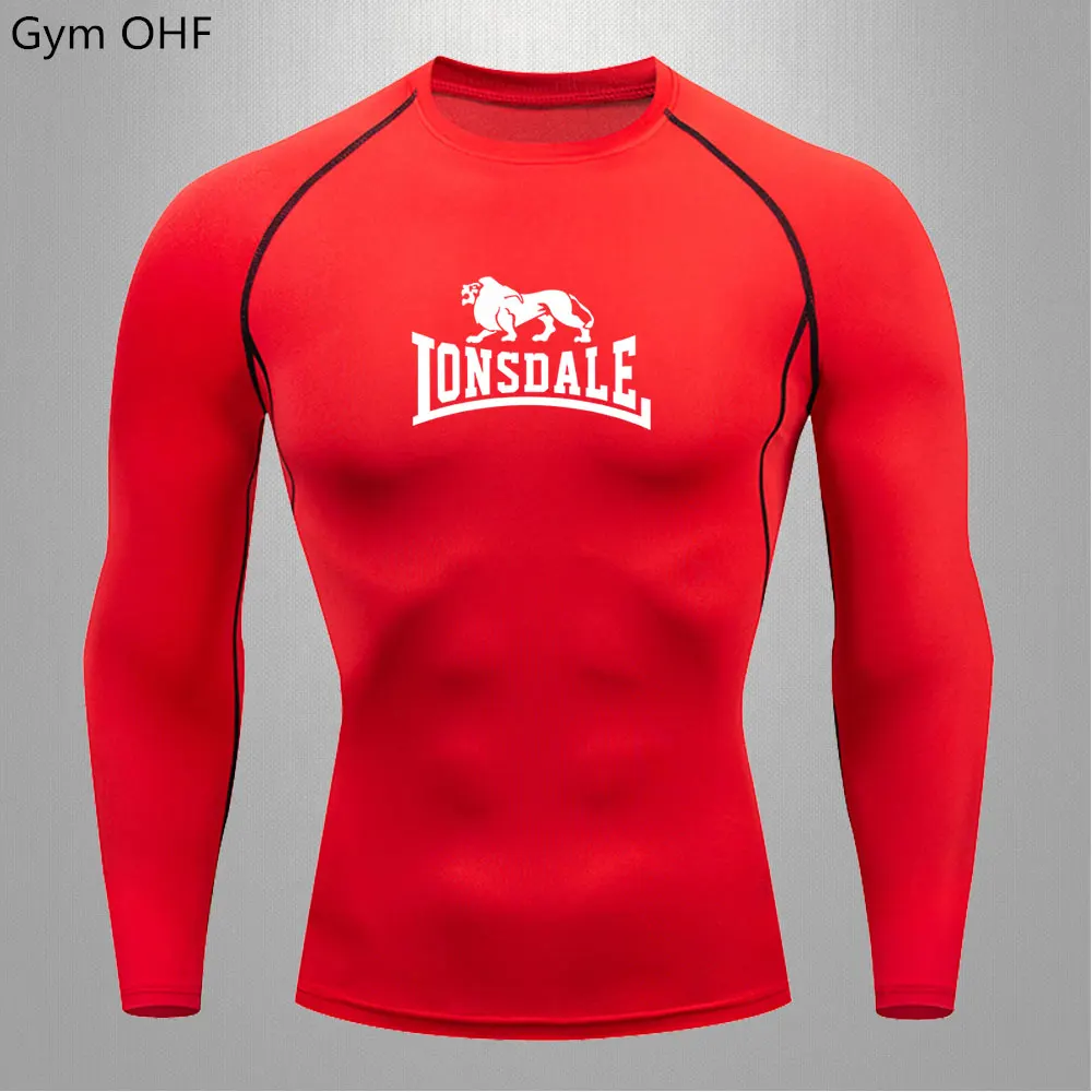 Jogging Running Sports T-shirt Tights | Shirt Men Tight Mma | Rashguard ...