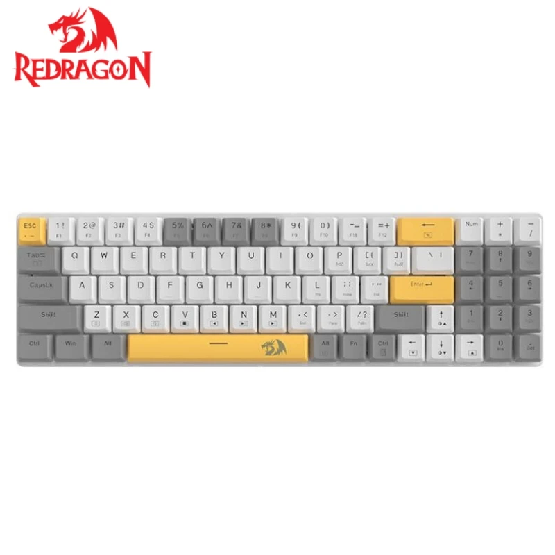 Redragon Ultra Thin Wired Mechanical Keyboard Slim Compact 78 Keys ...