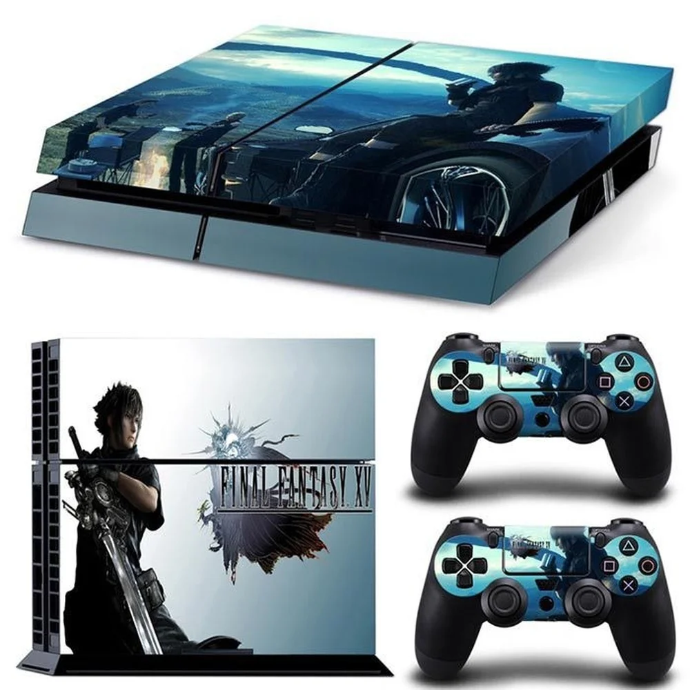 For-PS4-Final-Fantasy-VII-PVC-Skin-Vinyl-Sticker-Decal-Cover-Console ...