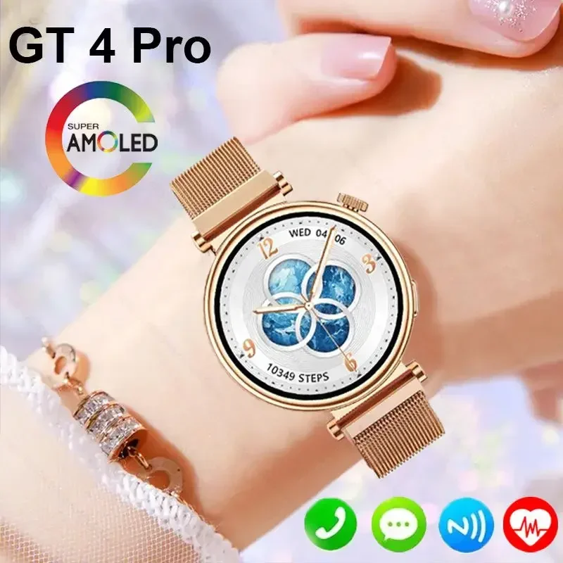 For-Huawei-Smart-Watch-Women-GT-4-Pro-41mm-1-3-Inch-AMOLED-NFC-Compass ...