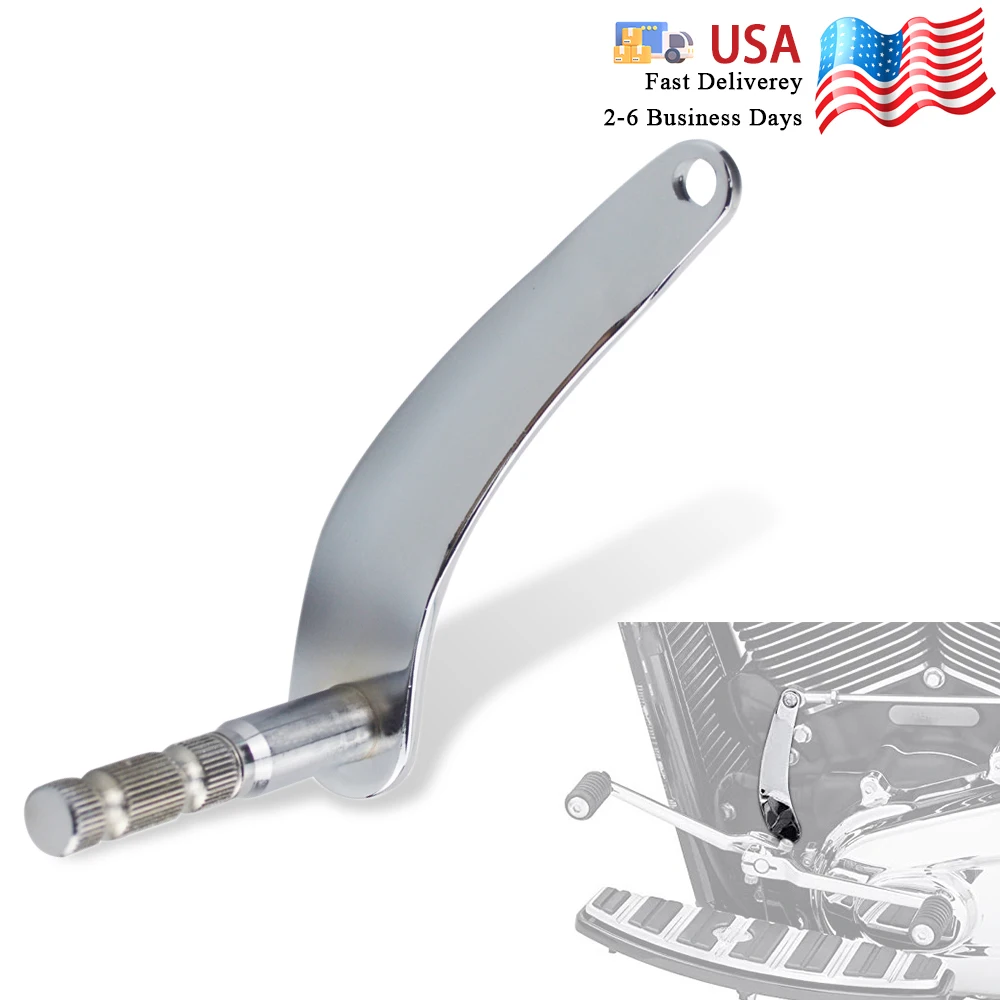Motorcycle Extended Shifter Shift Rod Lever Arm Chrome for Harley ...