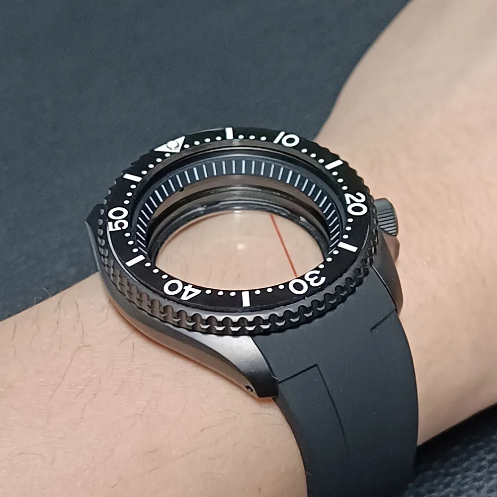 Skx007 Case 40.5mm Men's Watches Steel Case Fit Nh35 Nh36 Movement Case ...