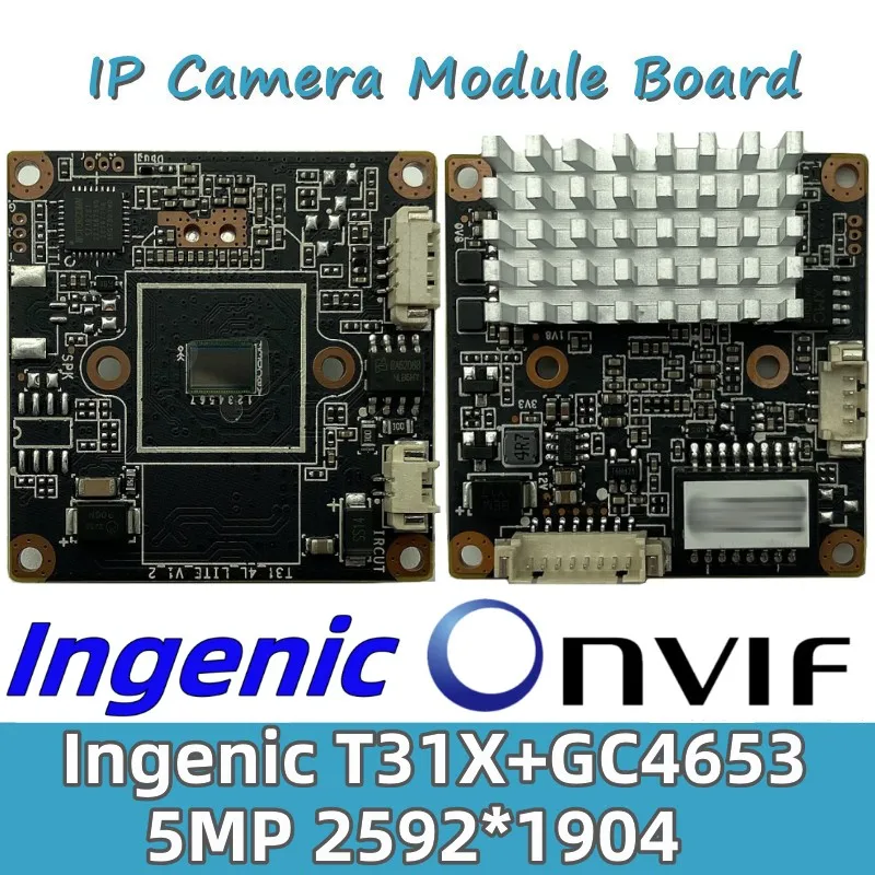 Ingenic-5MP-T31X-GC4653-IP-Camera-Module-Board-H-265-2592-1904-MIC ...