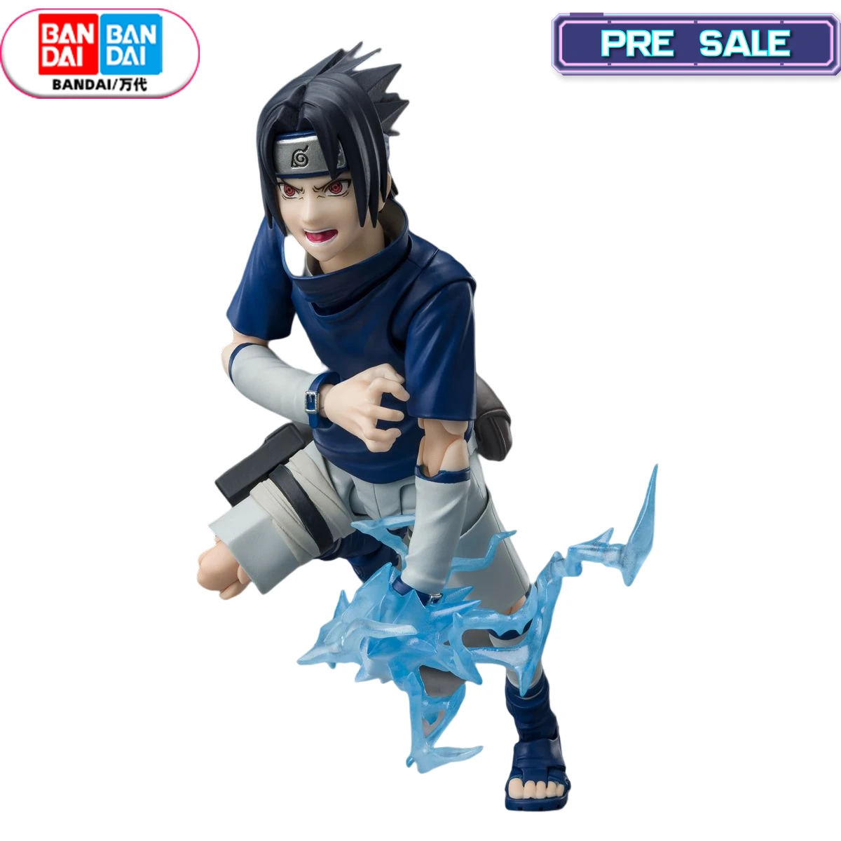 BANDAI ORIGINAL Naruto SHF Child Uchiha Sasuke Anime Figures Action ...
