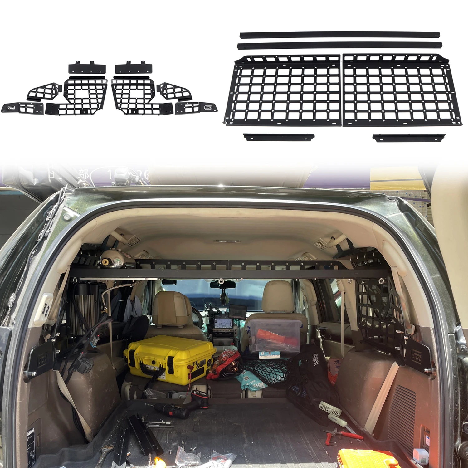 For-Toyota-Land-Cruiser-Prado-J150-2010-2021-Car-Accessories-Rear-Trunk ...