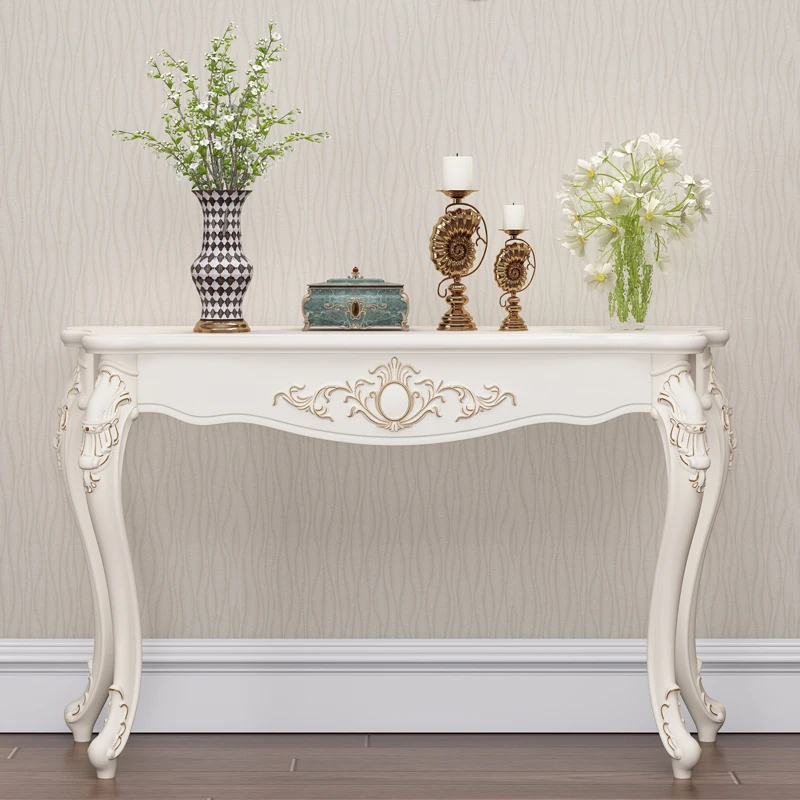 Simple-Hallway-Console-Table-European-style-Entry-Cabinet-Modern-Living ...