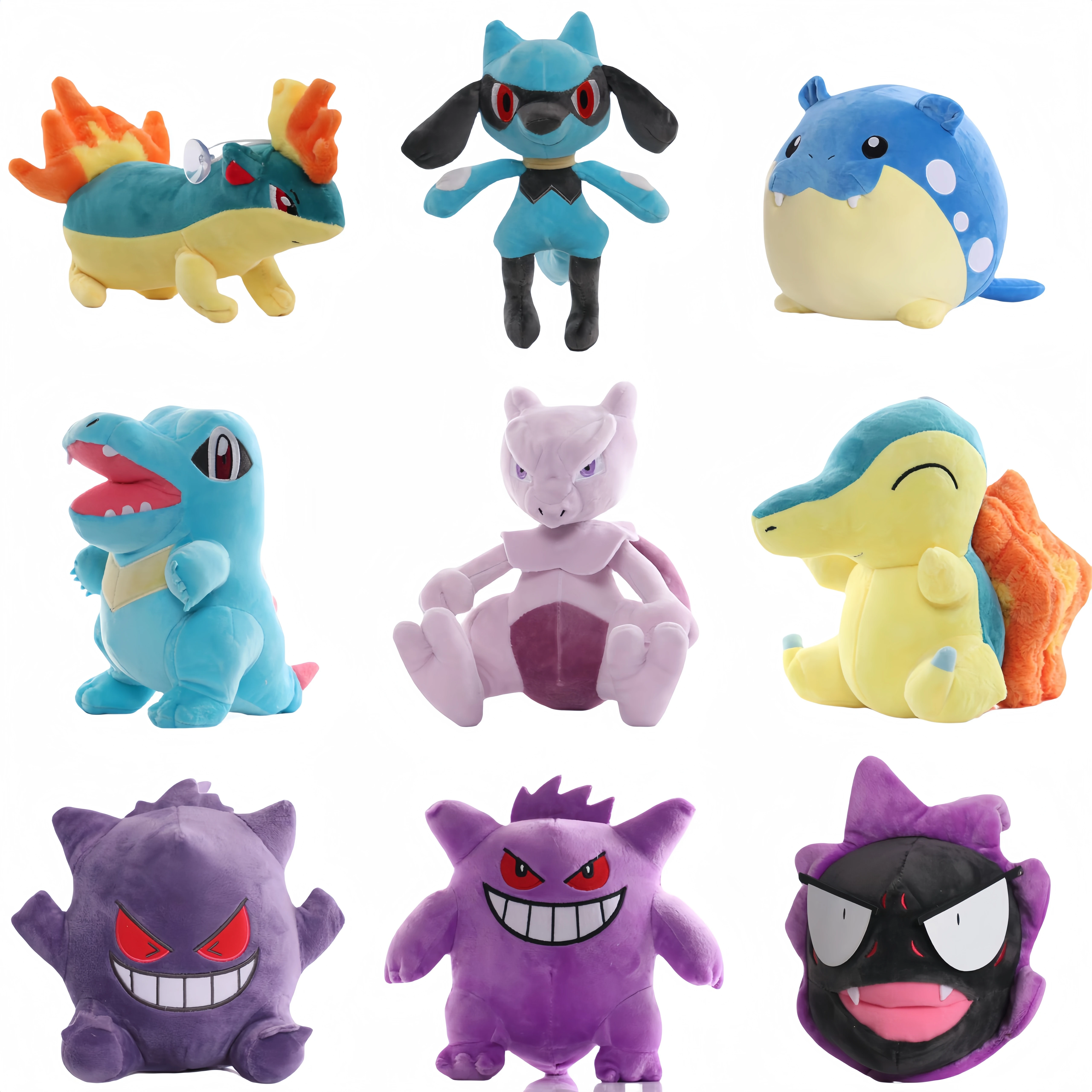 Pokemon-Pikachu-pelu-Totodile-Pokemon-lu-Haunter-Gengar ...