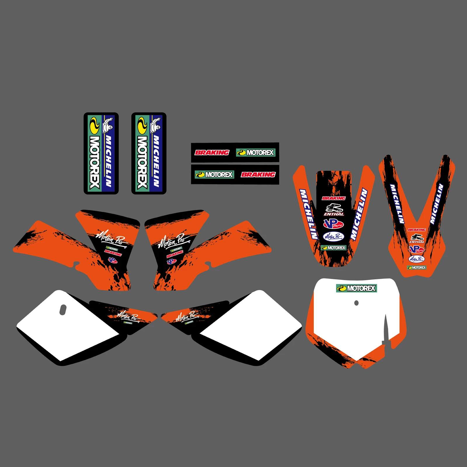 NEW-Team-Graphics-Decals-Sticker-Background-For-KTM-SX50-SX-50CC-50 ...