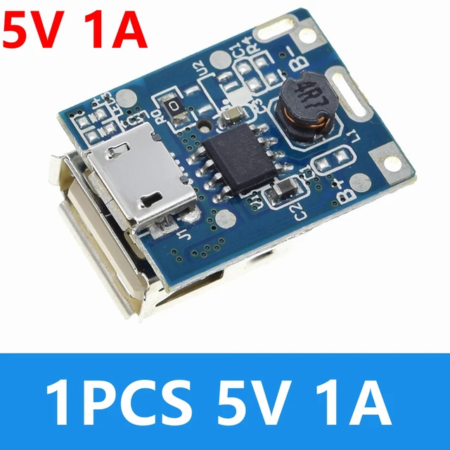 1A/2A/2.45A /3.1A usb TYPE-C/micro usb Boost Step Up Power Module ...