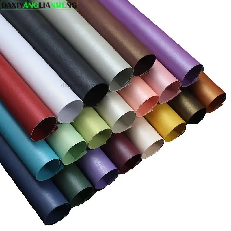[50pcs A3 A4 A5][ 100pcs A6 ] 250gsm Pearl Cardpaper Double Surafces ...