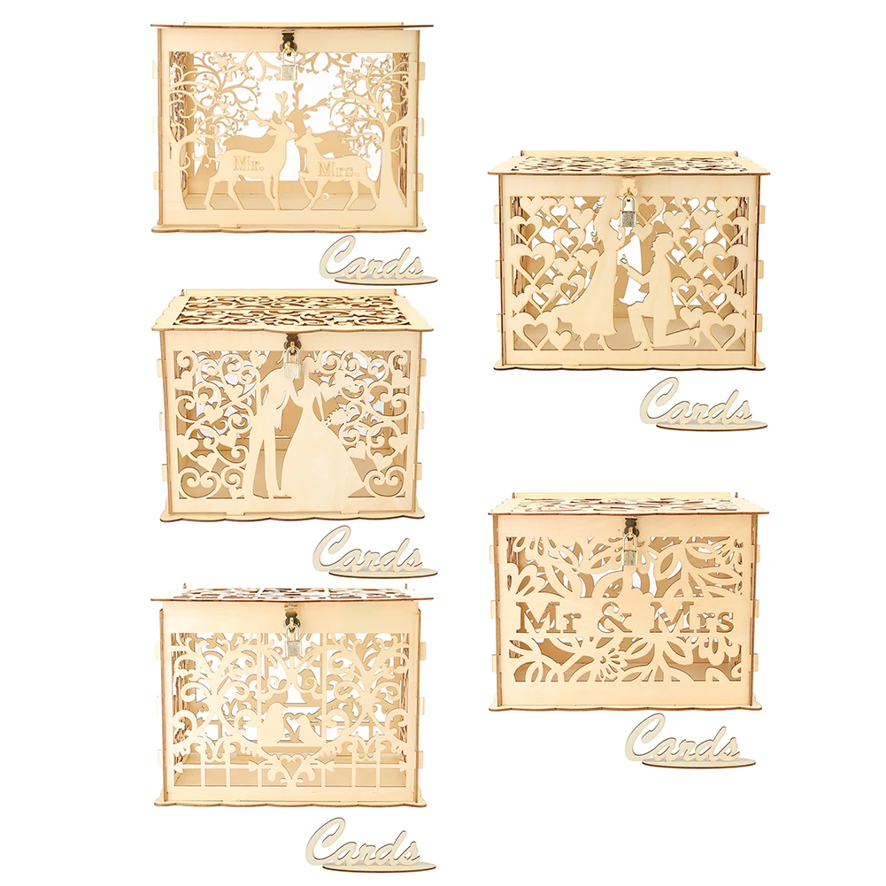 Handmade Wedding Money Boxes